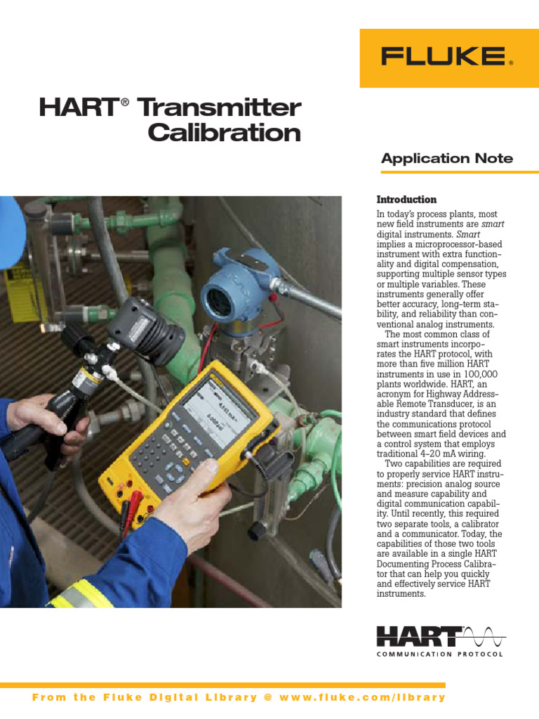 HART® Transmitter Calibration | PDF | Calibration | Resistor