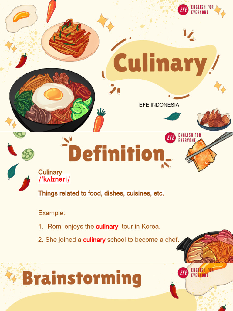 Hs Culinary | PDF | Cooking, Food & Wine