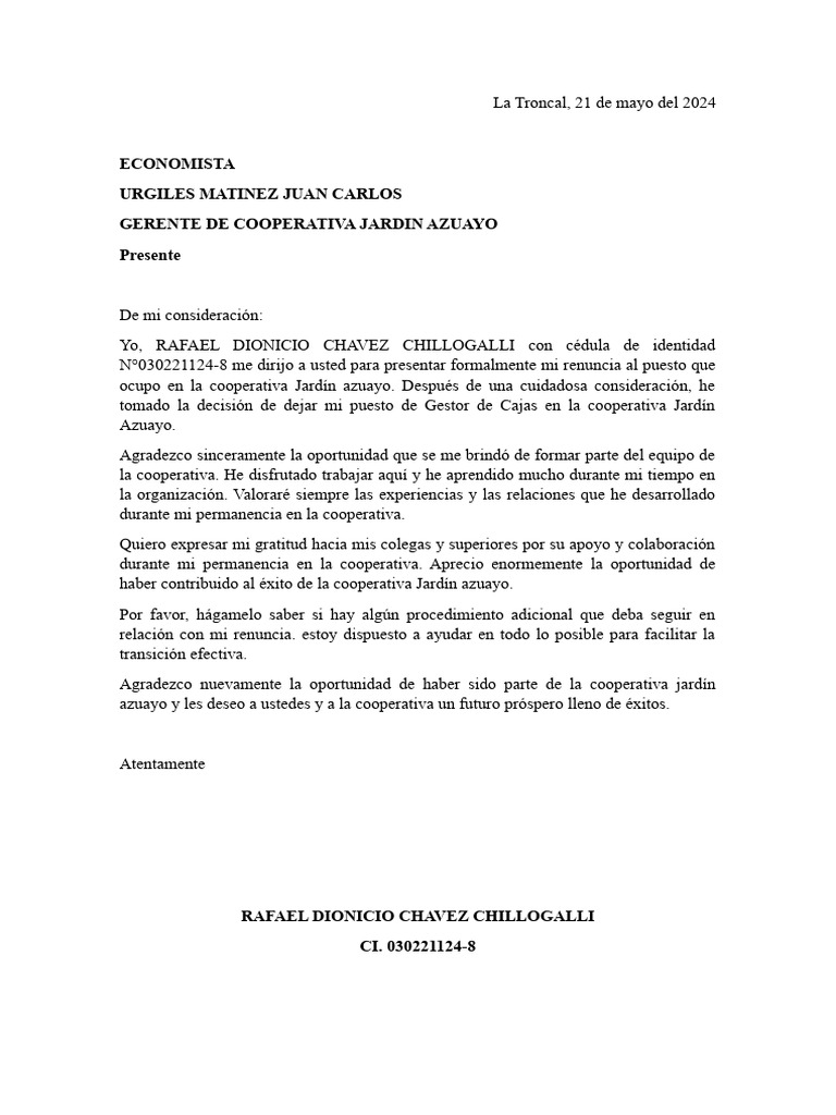 Rafael Chavez | PDF