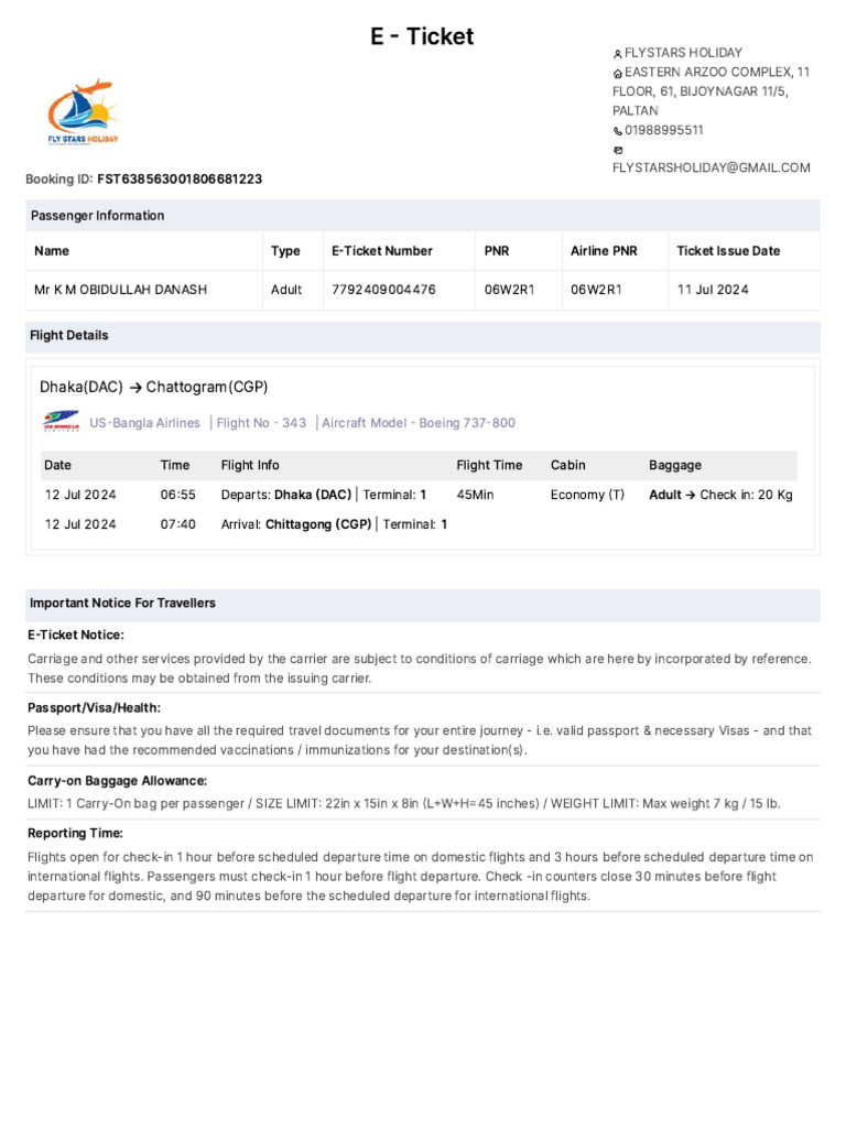 K M Obidullah Danash TKT | PDF