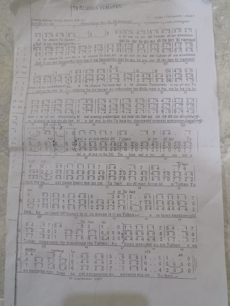 Ale Jesus Tuhan Ku | PDF