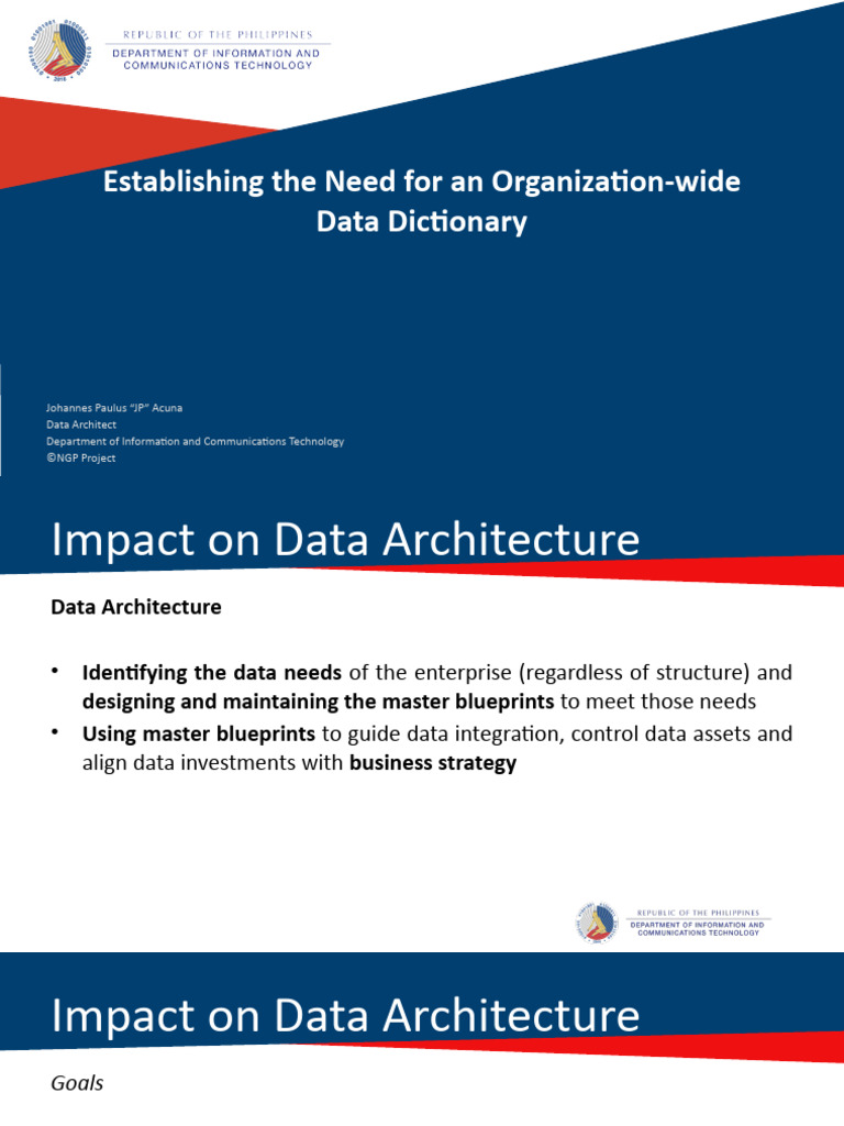 02 Establishing The Need For An Organization-Wide Data Dictionary v2 ...
