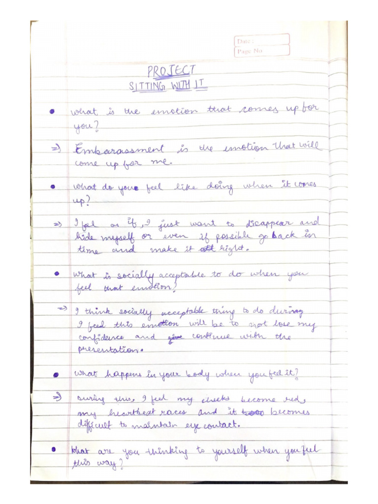 Sitting With It | PDF