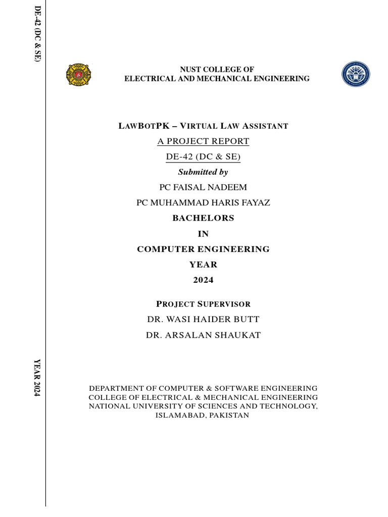 Final - Report Virtual Law Assistant | PDF | Artificial Intelligence ...