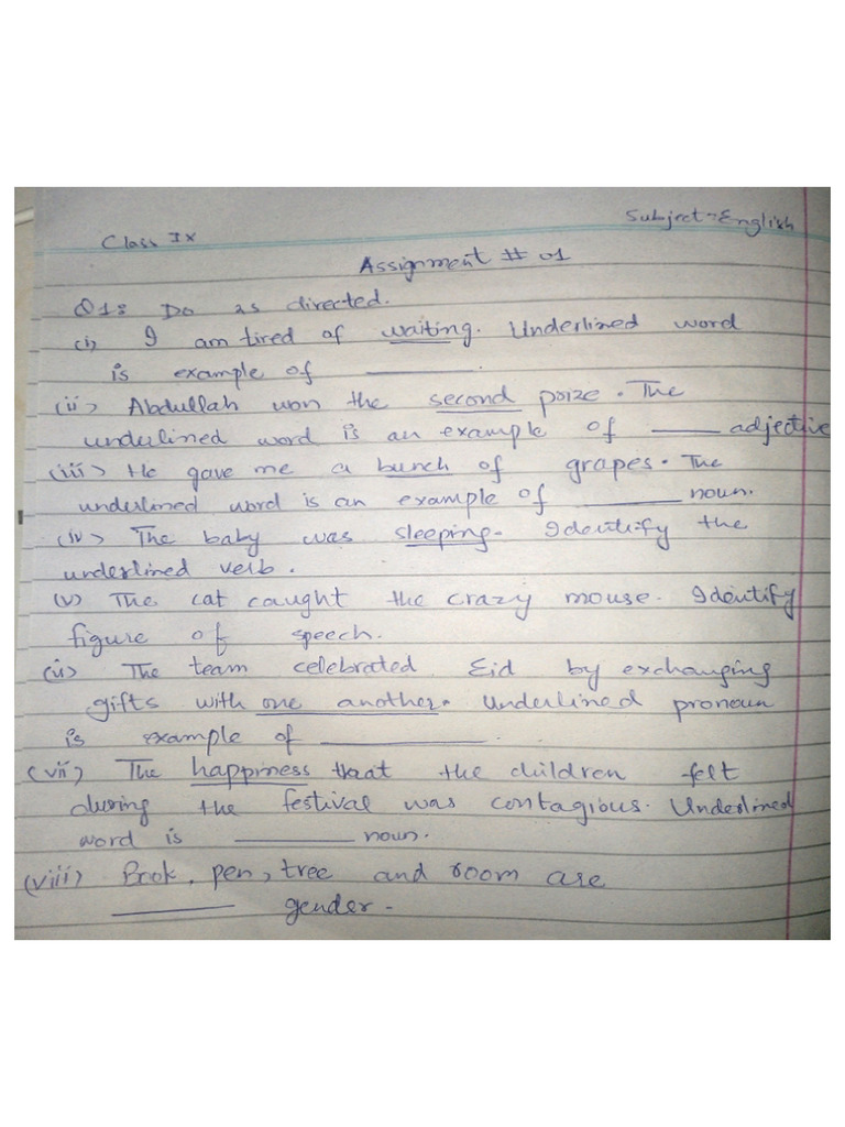 Assignment English | PDF