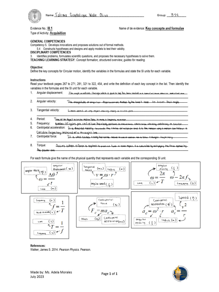 Evidence III.1 - Acquisition STAGE 3 | PDF | Acceleration | Mechanics