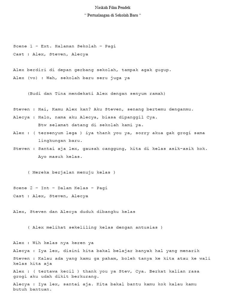 Naskah Fatur Revin | PDF