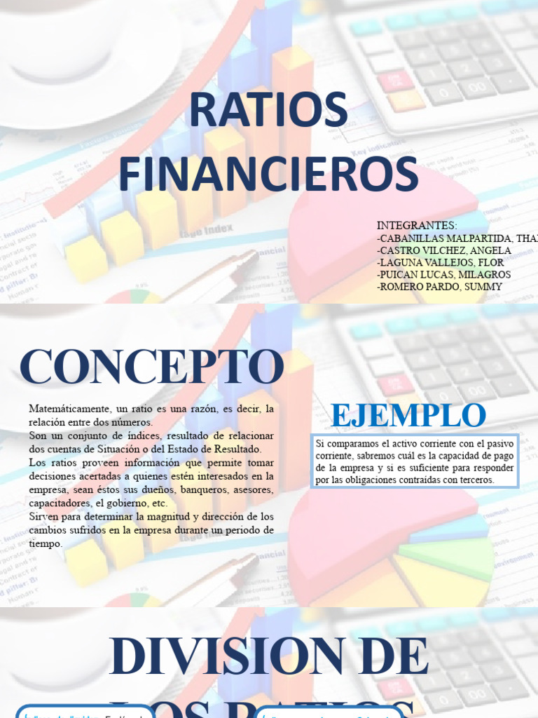 Ratios Financieros: Análisis y Tipos | PDF | Deuda | Business