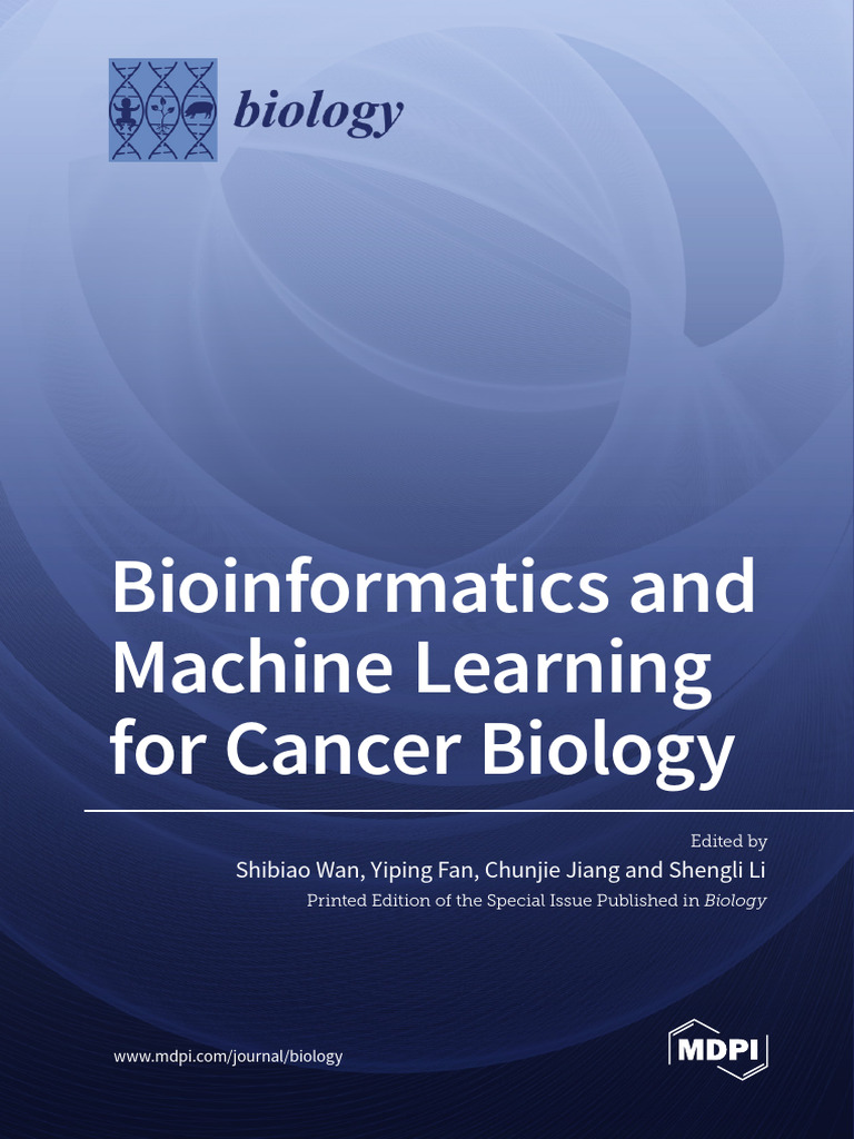 Bioinformatics and Machine Learning For Cancer Biology-5 | PDF | Cross ...