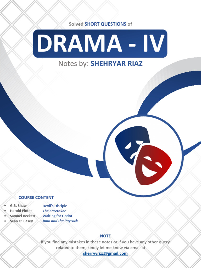 Drama IV Short Questions and Analysis | PDF | Existentialism