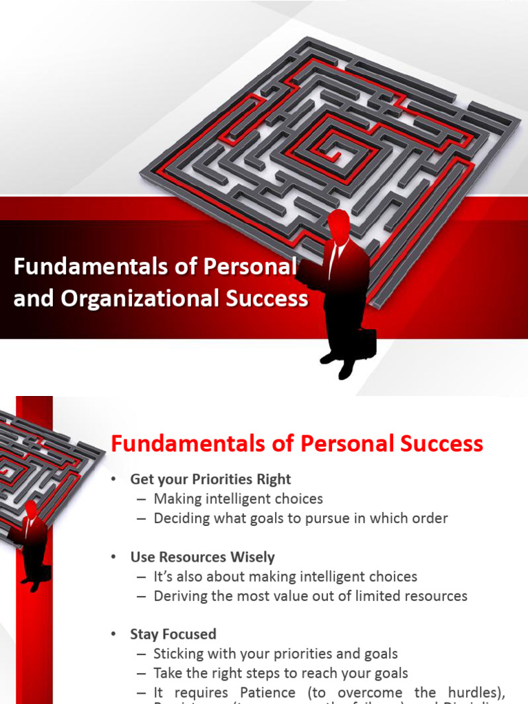 Personal and Organizational Success Guide | PDF | Goal | Disciplines