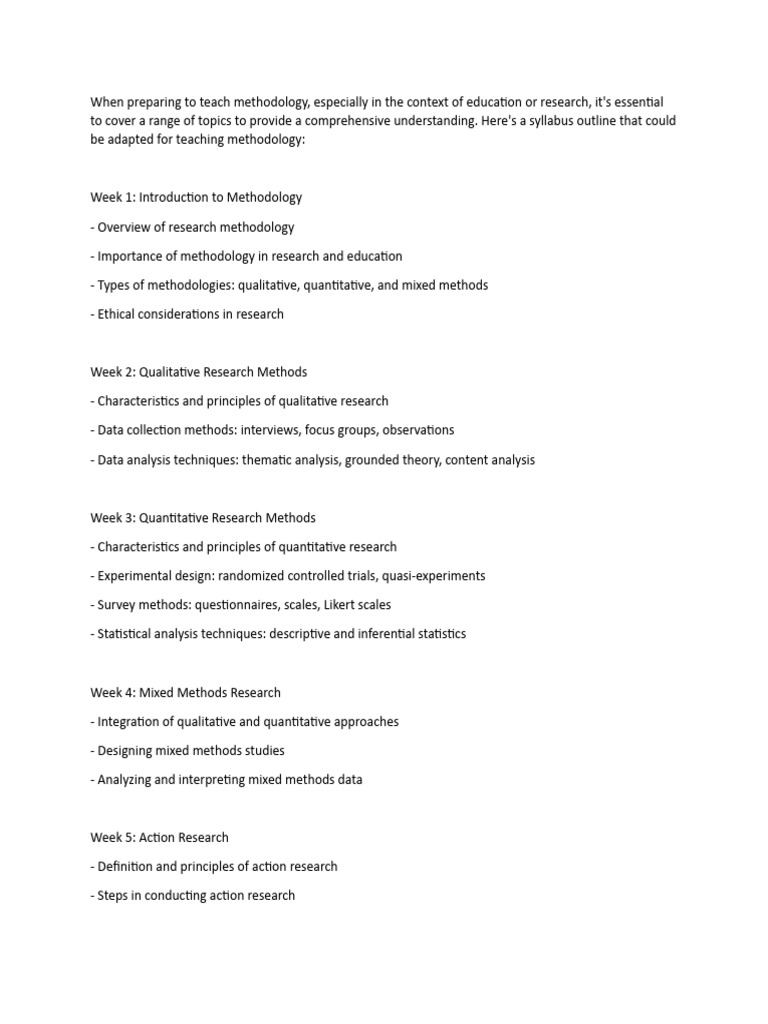 DRAFT | Download Free PDF | Methodology | Qualitative Research