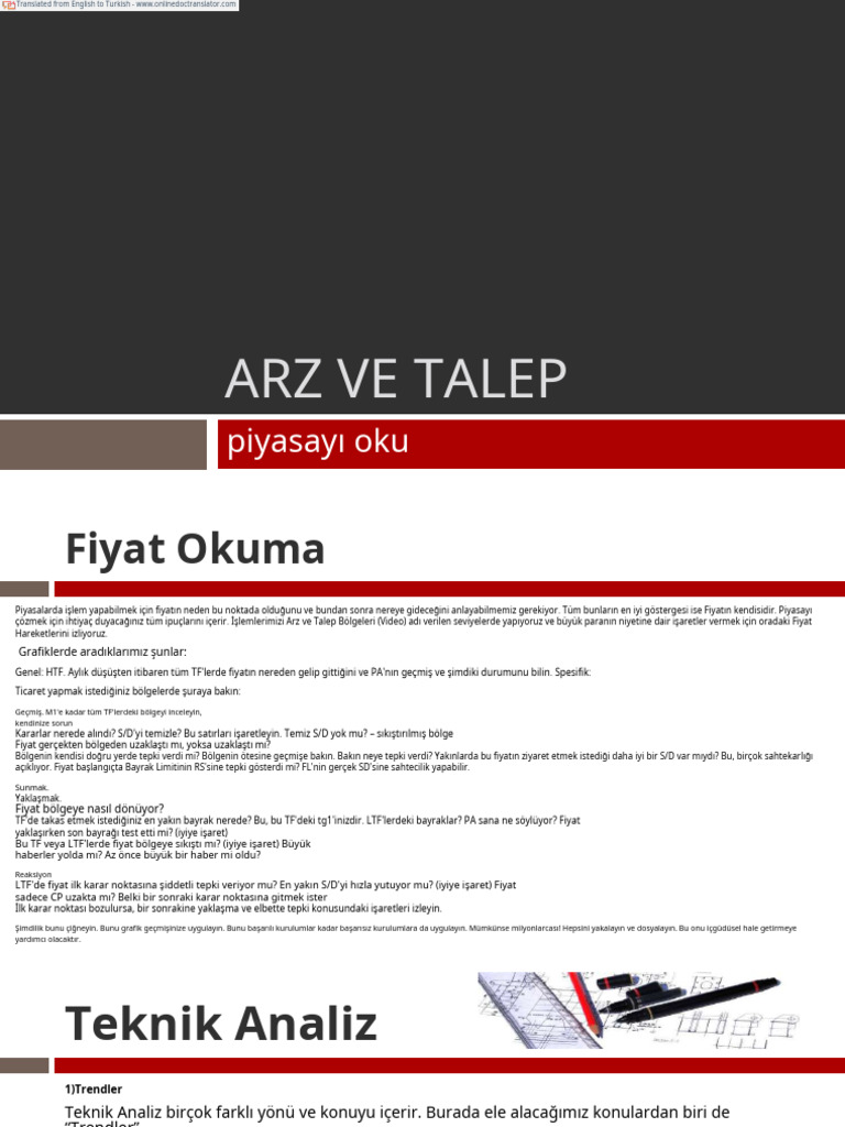 Supply and Demand Eğitim Kursu (94 sayfa) - @eseckal | PDF