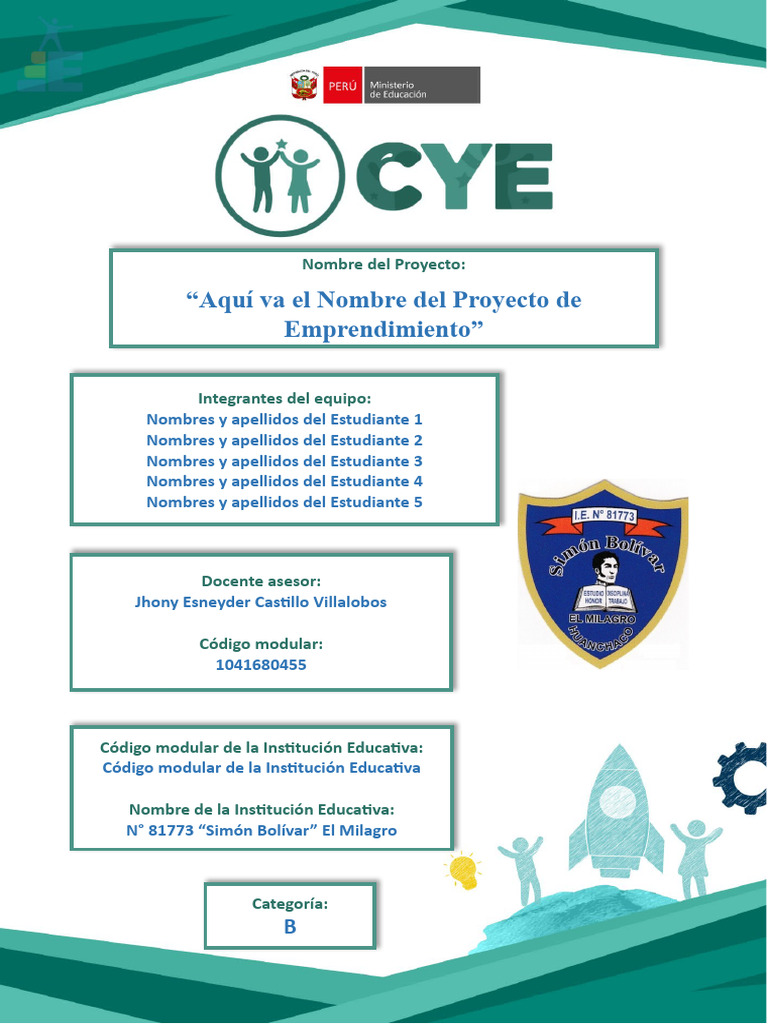 Informe de Crea y Emprende (Cat. B 2024) | PDF | Procesos de negocio ...