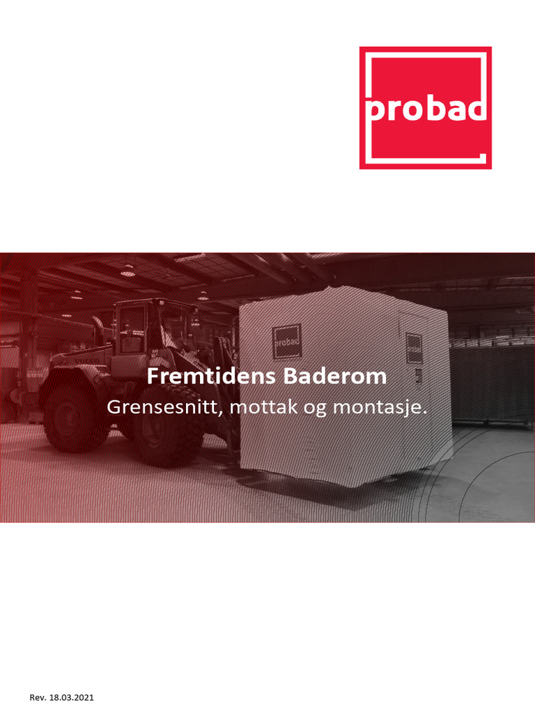 Probad Grensesnitt Mottak Og Montasje 2021 | PDF