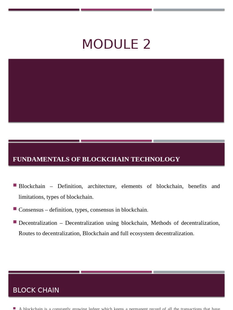 Fundamentals of blockchain | PDF | Cryptocurrency | Computer Network