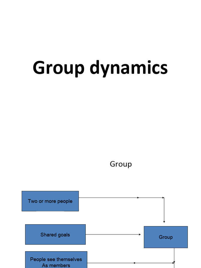 Group Dynamics | PDF | Group Cohesiveness | Leadership