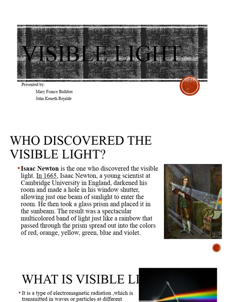 Visible-Light SCIENCE | PDF | Light | Color