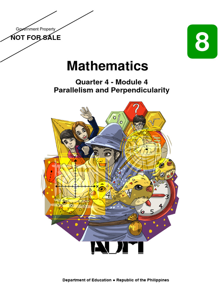 Mathematics8 q4 Mod4 v4 | PDF | Perpendicular | Geometry