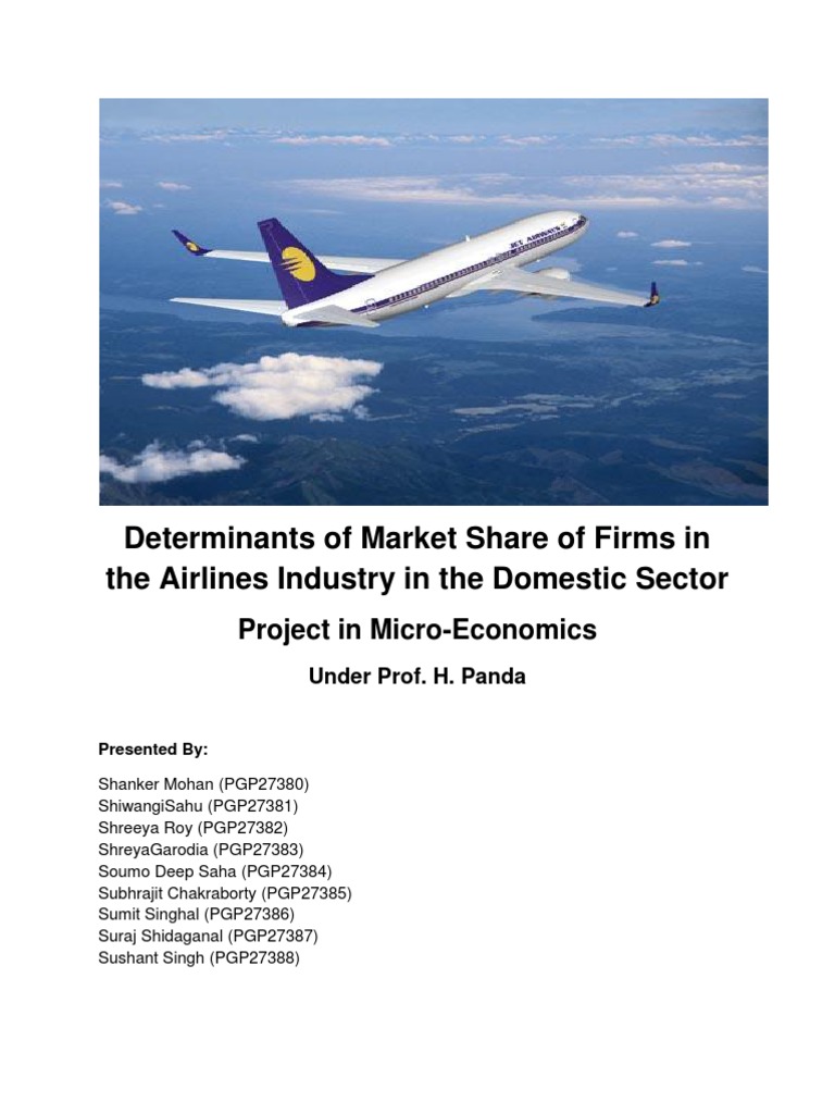 Aviation Economics | PDF | Airlines | Oligopoly