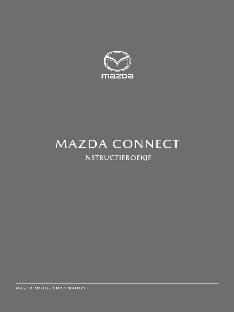 Mazda Connect | PDF