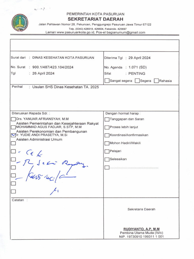 Usulan SSH Baru 2025 | PDF