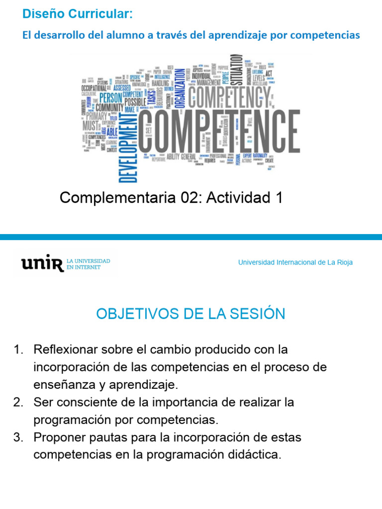 C2 Presentación Actividad 1 - Clase Complementaria 2 | PDF | Aprendizaje | Educación primaria