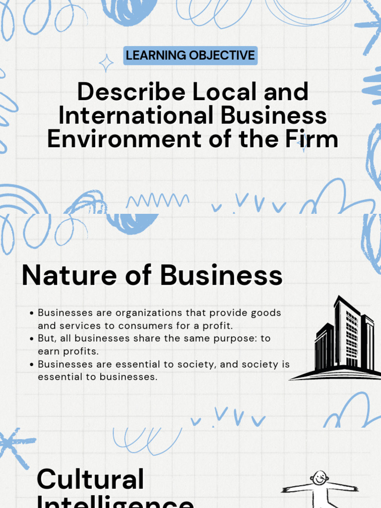 Module 6 - Part I Local and International Business Environment | PDF ...