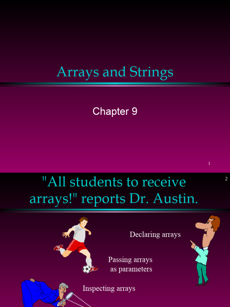 Chapter 9 Array | PDF | String (Computer Science) | Computer Science Chapter 9 Array | PDF | String (Computer Science) | Computer Science