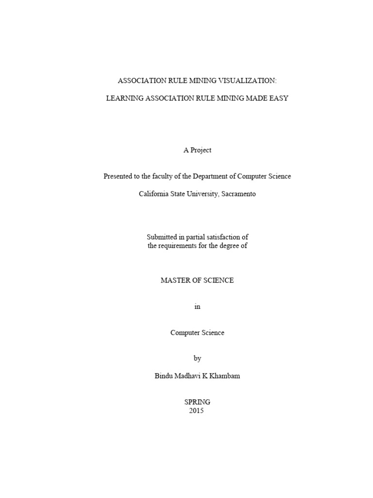 KHAMBAM BINDUMADHAVI MASTERS FINAL REPORT - PDF Jsessionid | PDF | Data Mining | Computing