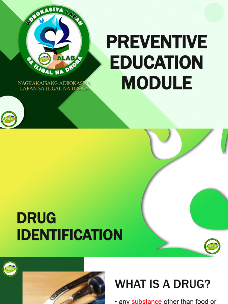 Drug Abuse Lecture 1 | PDF | Drugs | Substance Abuse