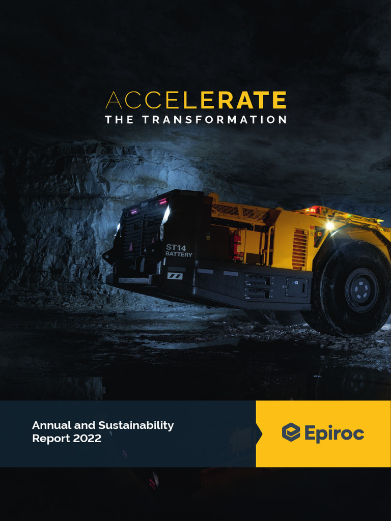 Epiroc Annual and Sustainability Report 2022 | PDF | Mining