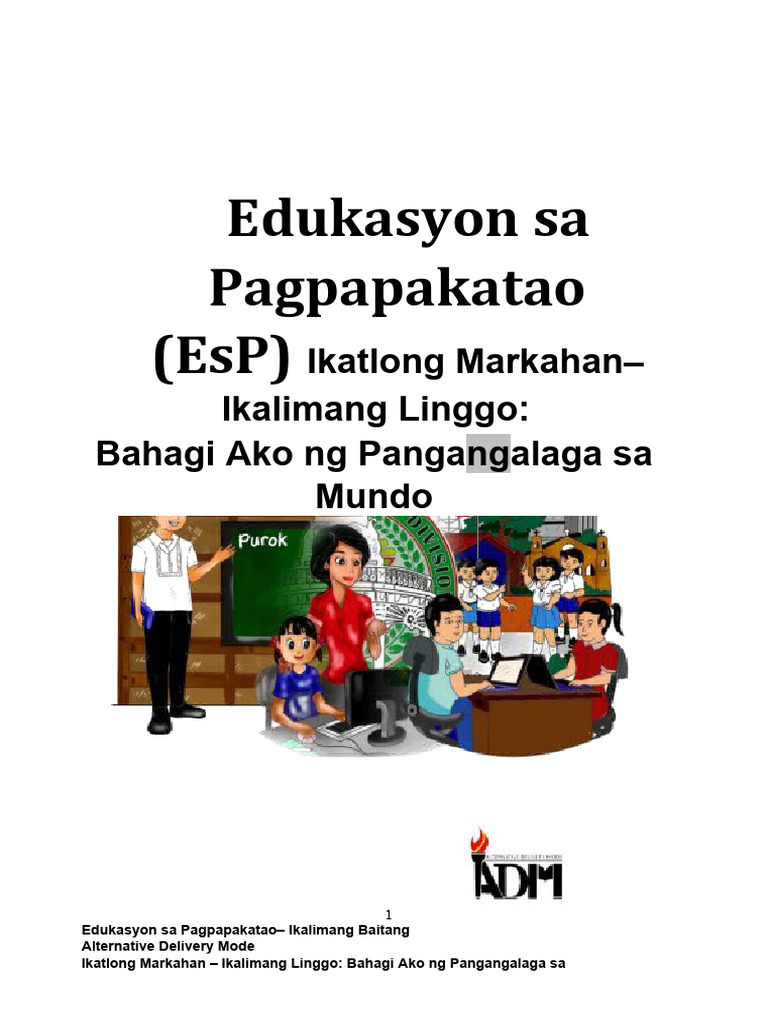 ESP-5 SLM Q3 W5 V1.0-CC-released-14April2021 | PDF