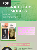 Saylor and Alexander Curriculum Model | PDF