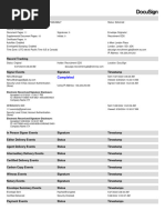 DocuSign Certificate of Completion Details | PDF | Email Address ...