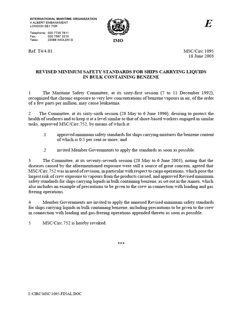 4 Albert Embankment London Se1 7Sr Telephone: 020 7735 7611 Fax: 020 ...