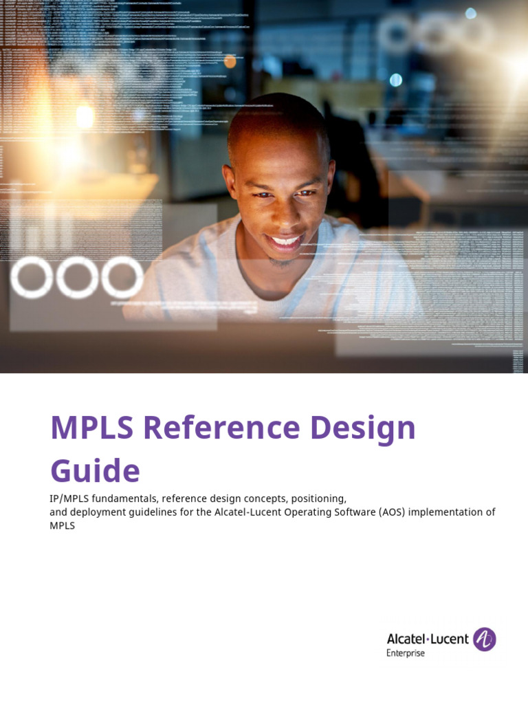 Ale Mpls Reference Design Guide En2 | PDF | Networking | Multiprotocol ...