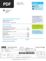 Thames Water Bill | PDF | Water Supply | Credit Bureau