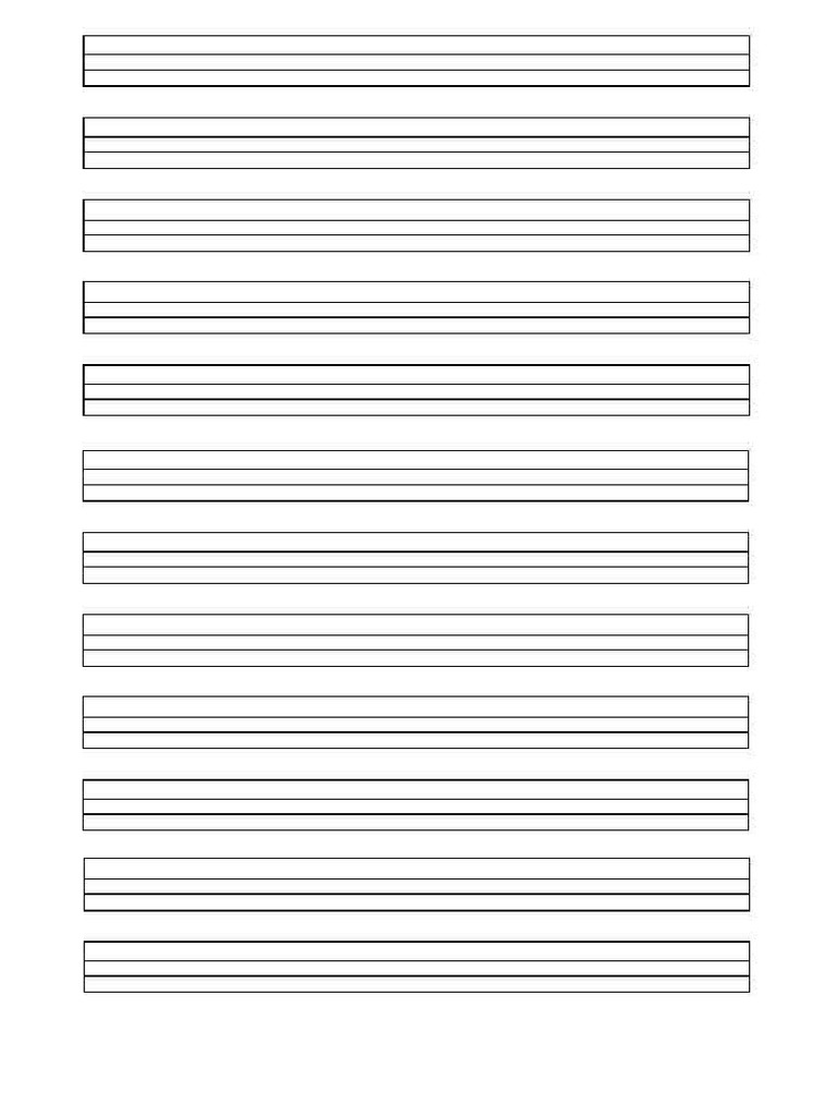 Template Menulis Rapih | PDF