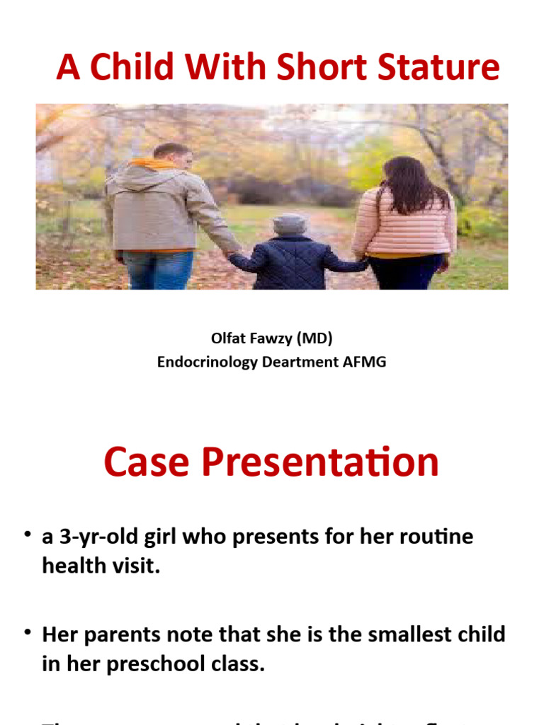 A Child With Short Stature | PDF | Growth Hormone | Genetic Disorder