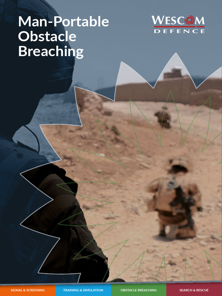 63771-Capability Obstacle Breaching 8pp Web | PDF | Land Mine