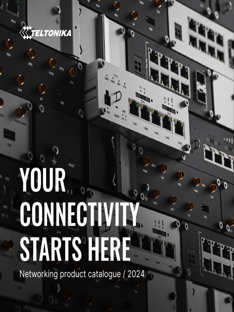 Teltonika Networking Device Catalogue 24 v10 | PDF | Computer Network | Wi Fi