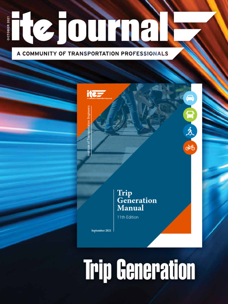 Trip Generation Manual | PDF | Transport