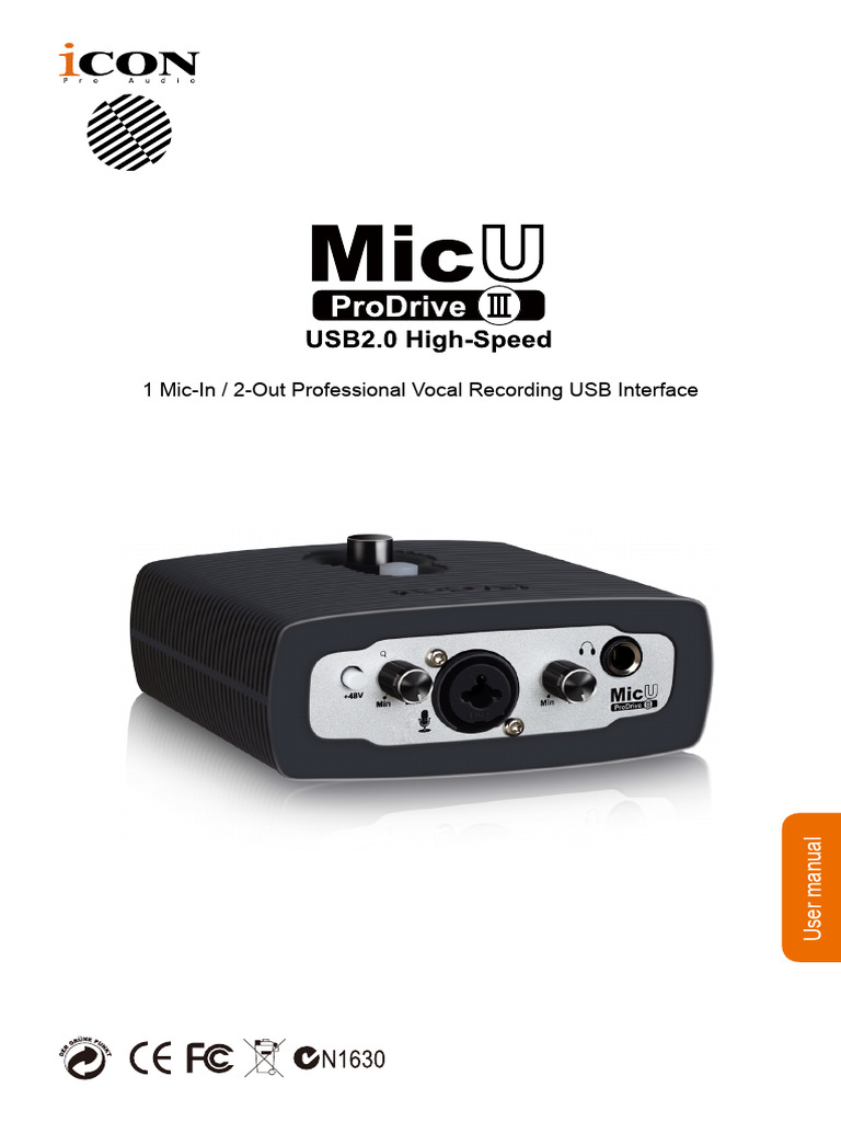 MicU3User Manual V200 English | PDF | Installation (Computer Programs) | Usb