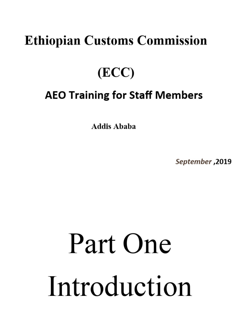 AEO Presen. For Clering Agents10 | PDF | Audit | Customs