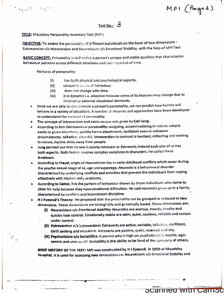 MPI Page 1&2 | PDF