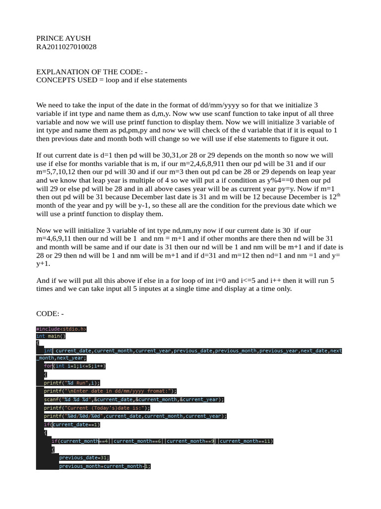 Assignment Pps Explatation | PDF | Software Development | Computer Engineering