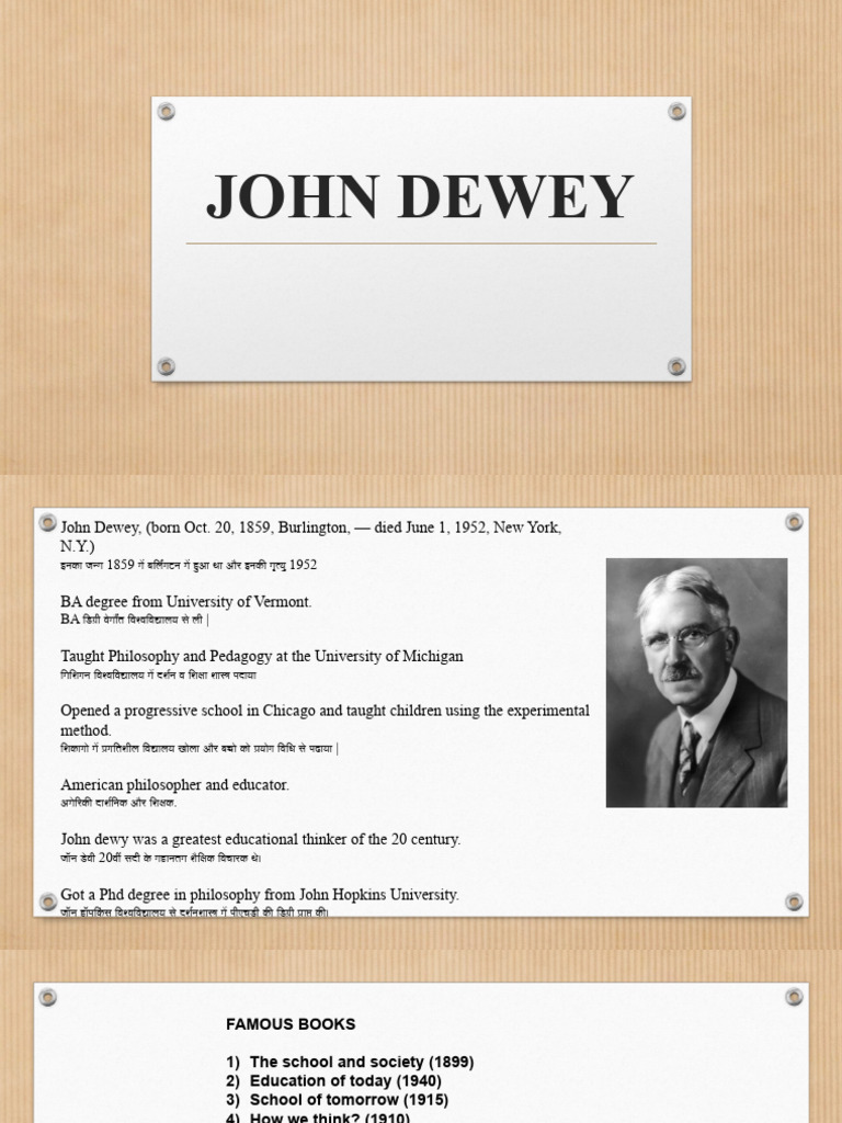 John Dewey | PDF
