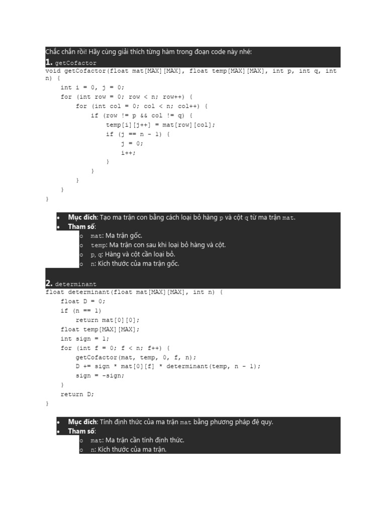 bài 9 giải thích code | PDF