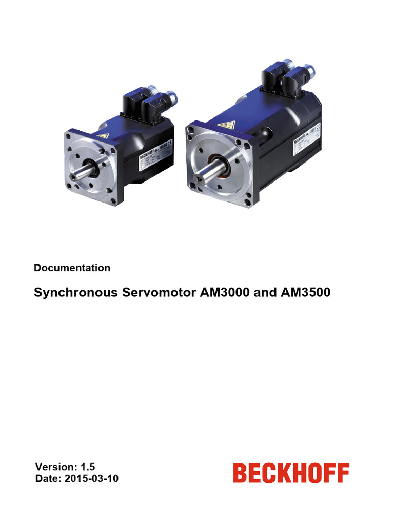 AM3000 AM3500 Servomotor Specs | PDF | Electric Motor | Safety